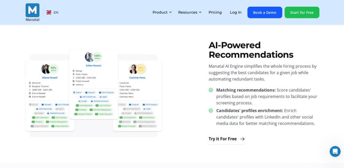Manatal - An AI Powered ATS, Pricing, Features, Pros and Cons, Review ...