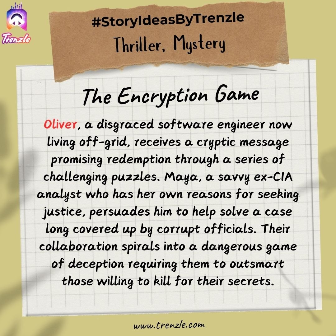 100+ Thriller Story Ideas for your next Bestseller in 2025 | Trenzle